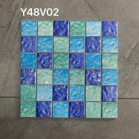 China China Wholesale Collection Multi Color Chips Swimming Pool Ceramic Mosaic for sale