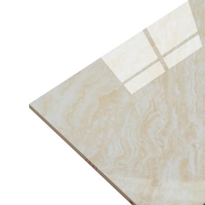 China Glossy Solid Marble Ceramic Tile 300x600cm Dining Living Room Interior Wall Flooring for sale