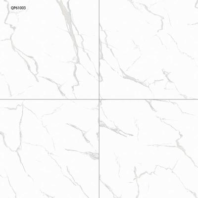 China 600x600mm Glossy Glazed Ceramic Wall Tile 9mm For Living Room for sale