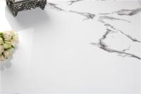China Cream White Travertine Polished Glazed Marble Porcelain Tile 300x600mm Frost Resistant Moisture Proof For Retail Store for sale