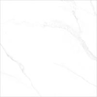 China Cararra White Polished Glazed Porcelain Tile Marble Floor Tile 600x600mm for sale