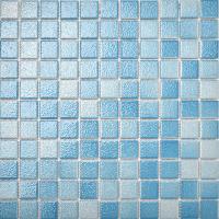 China Ceramic Colourful Ice Cracked Recycled Hexagonal Natural Copper Pearl Pool Mosaic Coaster Turkish Backslash Press Marble Tile for sale