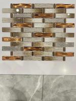 China Silver Color Decoration Glass Mosaic for Wall and Floor for sale