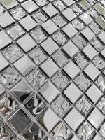 China Ceramic Crystal Glass Mosaic Tile for Bathroom Wall Decor for sale
