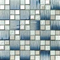 China Golden Color Glass Mosaic for Hotels Projects Wall Decoration for sale