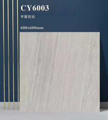 China 600x600mm Full Body Rustic Porcelain Tile Outdoor Non Slip Frost Resistant Floor Tile for sale