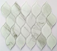 China Different Shade Glass Mosaic For Kitchen And Bathroom Wall Decoration for sale