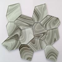 China Kitchen Backsplashpe Wall Restaurant Decoration Living Room Tiles Glass Mosaic Tiles for sale