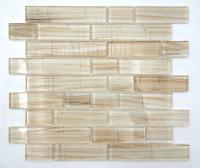 China Square Metal Mix Glass Mosaic Tiles for Kitchen Wall Decoration for sale