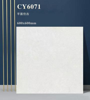 China Rustic Matt Surface Porcelain  Glazed Patern Design Wall Floor Tiles from China for sale