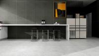 China Light Grey Rustic Porcelain Tile Matte Glazed Floor Tile For House And Hotel Decoration for sale