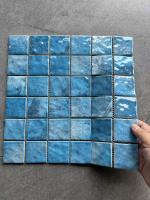 China Swimming Pool Tile Blue Ceramic Pool Mosaic From China for sale