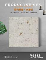 China Full Body Grain Surface 600x600mm Matte Terrazzo Flooring Porcelain Tiles Floor Marble Tiles Interior Porcelanato Wall Tiles for sale