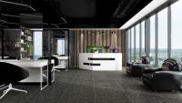 China Dark Grey Terrazzo Matte Anti-slip Floor Tiles 60x60cm Rustic Porcelain Tile for House Decoration for sale