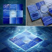 China Anti-Fade Ceramic Mosaic for Outdoor Kitchens & Swimming Pool  Decoration for sale