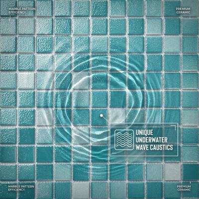 China Ceramic Mosaic for Decorative Swimming Pool Tile and Mosaic for sale