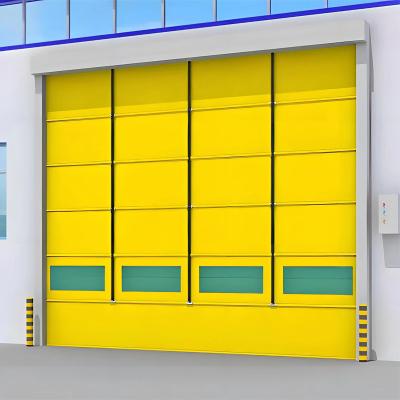 China Sound Insulated Flexible High Speed Door Pin Type Noise Reduction For Spraying Workshop for sale