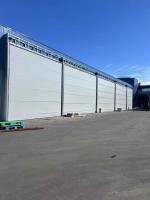 China Anti Corrosion Pin Type Flexible Stacking Door Salt Spray Resistant For Coastal Shipyard for sale