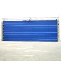 China Anti Corrosion Pin Type Flexible Stacking Door Salt Spray Resistant For Coastal Shipyard for sale