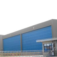 China Anti Corrosion Pin Type Flexible Stacking Door Salt Spray Resistant For Coastal Shipyard for sale