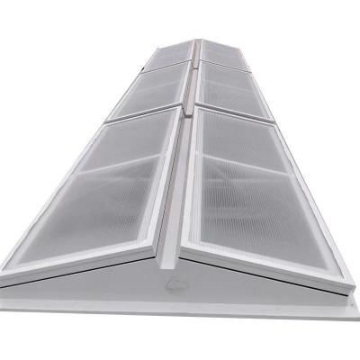 China Large Span Industrial Skylight for Factory Roof Ventilation and Daylighting for sale