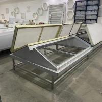 China Industrial Roof Electric Skylight Arched Side Open Daylighting Ventilation Skylight for sale