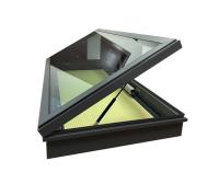 China Electric Roof Skylight Windows Heavy Duty Motorized Aluminum Smart Skylight for sale