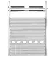 China Galvanized Steel Insulated Overhead Sectional Door Corrosion Resistant Weatherproof for sale