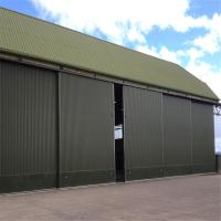 China Customized Dimensions Sliding Hangar Door Weather Protection Steel Aviation Doors for sale