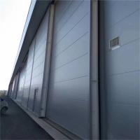 China Electric Drive Steel Hangar Sliding Door Wide Span Access Sliding Warehouse Door for sale