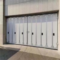 China Wind Resistant Thermal Insulated Folding Hangar Door Custom Widths Height Rated Grade for sale