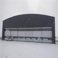 China Steel Frame Airplane Hangar Doors Sliding Type Design Electric Driving Low Maintenance for sale
