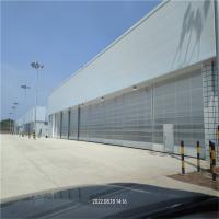 China Anti Corrosion Steel Hangar Door Sliding Aircraft Door With Strong Load Bearing Capacity for sale