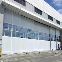 China Motorized Security Sliding Hangar Door Custom Designed Airplane Hangar Doors Large Span for sale
