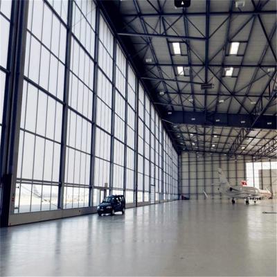 China Anti Corrosion Steel Hangar Door Sliding Aircraft Door With Strong Load Bearing Capacity for sale