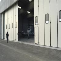 China Vertical Steel Bifold Hangar Doors High Tensile Structural Design CE Marked for sale