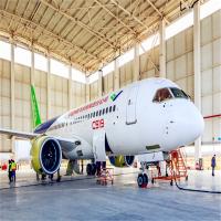 China Large Multi Leaf Folding Industrial Door Wide Span Fold Up Hangar Door Weather Sealing for sale