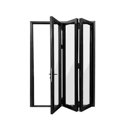 China High Visibility Industrial Glass Folding Door for Large Factory and Warehouse Openings for sale