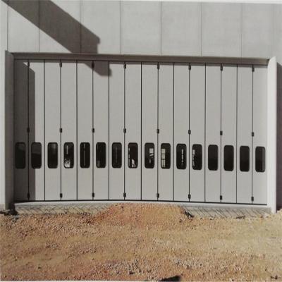 China Large Span Hangar Type Industrial Folding Door Wide Opening Customized Design for sale