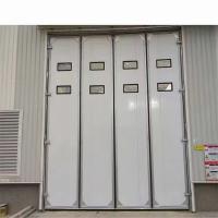 China Insulated Industrial Folding Door Weather Protection Bi Fold Airplane Hangar Doors for sale