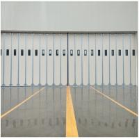 China Cold Rolled Steel Industrial Folding Door Wind Resistance Motorized For Warehouses for sale