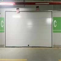 China Light Duty Aluminum Sectional Overhead Doors Commercial Rust Free Construction for sale