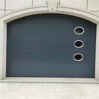 China Light Duty Aluminum Sectional Overhead Doors Commercial Rust Free Construction for sale