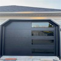China Sound Insulation Metal Garage Door 45mm 50mm Thick Aluminium Doors For Garage for sale