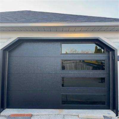 China Sound Insulation Metal Garage Door 45mm 50mm Thick Aluminium Doors For Garage for sale