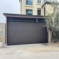 China Automatic Motorized Metal Garage Door Remote Control 6063-T5 Alu Garage Doors for sale
