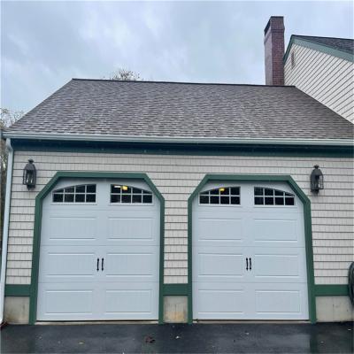 China Reinforced 6063-T5 Aluminum Sectional Garage Door Wind Resistant Heavy Duty Structure for sale