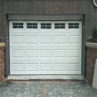 China Modern Aluminum Glass Garage Door Automatic Panoramic Sectional Overhead Garage Door for sale