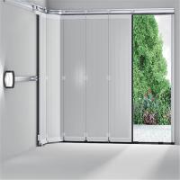 China Low Headroom Aluminum Sectional Industrial Doors Space Saving Design Custom Finish for sale