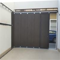 China Low Headroom Aluminum Sectional Industrial Doors Space Saving Design Custom Finish for sale